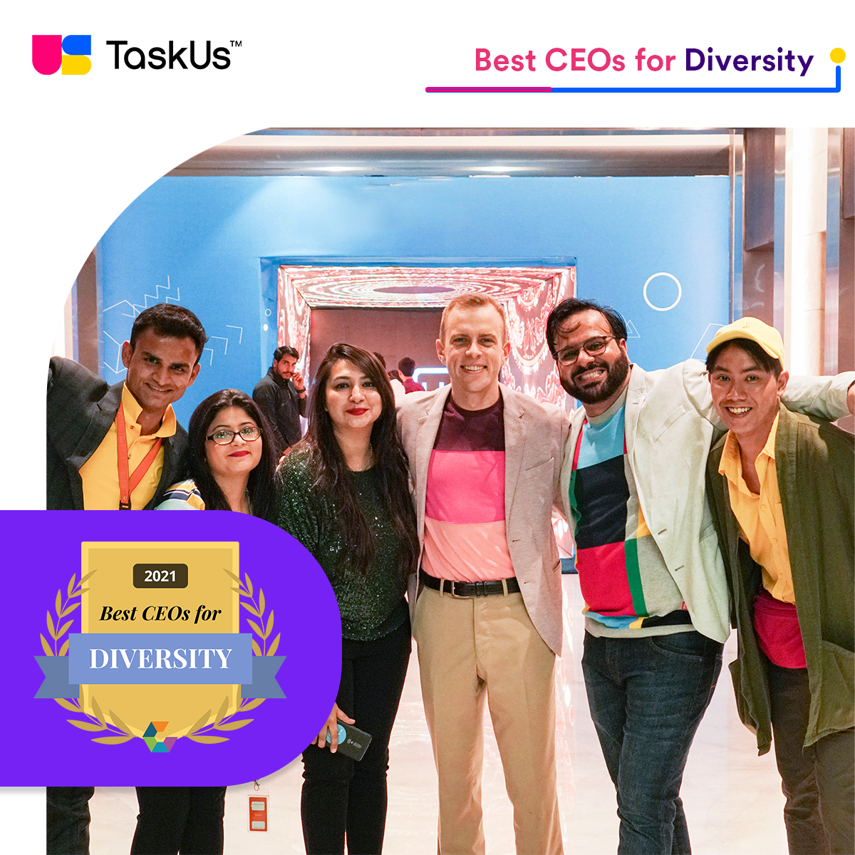 TaskUs Wins Comparably’s “Best CEO for Women” Award, Among Others | TaskUs