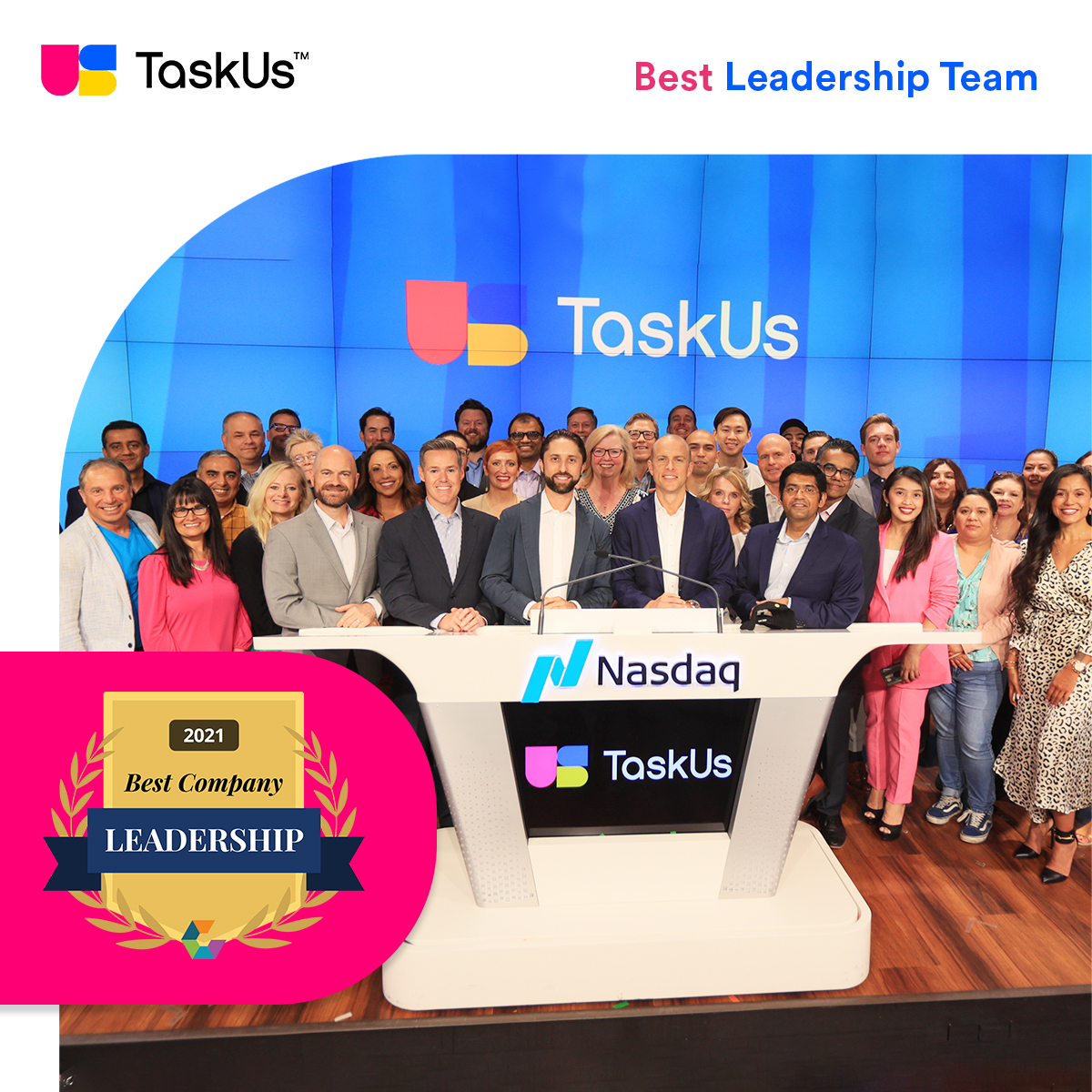TaskUs Wins Comparably’s “Best CEO for Women” Award, Among Others | TaskUs
