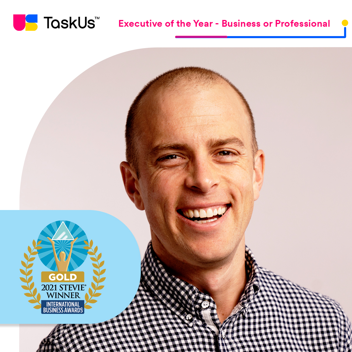 TaskUs CEO Bryce Maddock Wins Gold for Executive of the Year and TaskUs ...