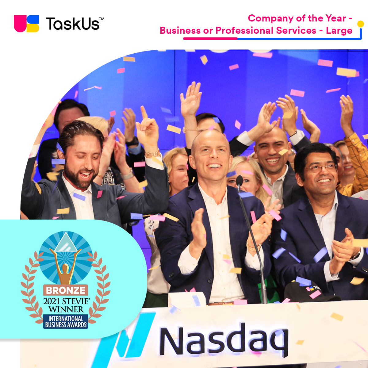 TaskUs CEO Bryce Maddock Wins Gold for Executive of the Year and TaskUs ...