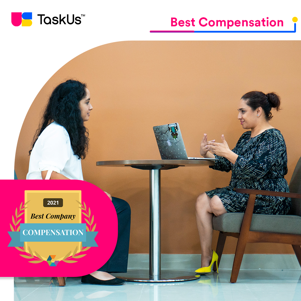 TaskUs Ranks on Comparably’s List of Companies with ‘Happiest Employees’ and ‘Best Compensation ...