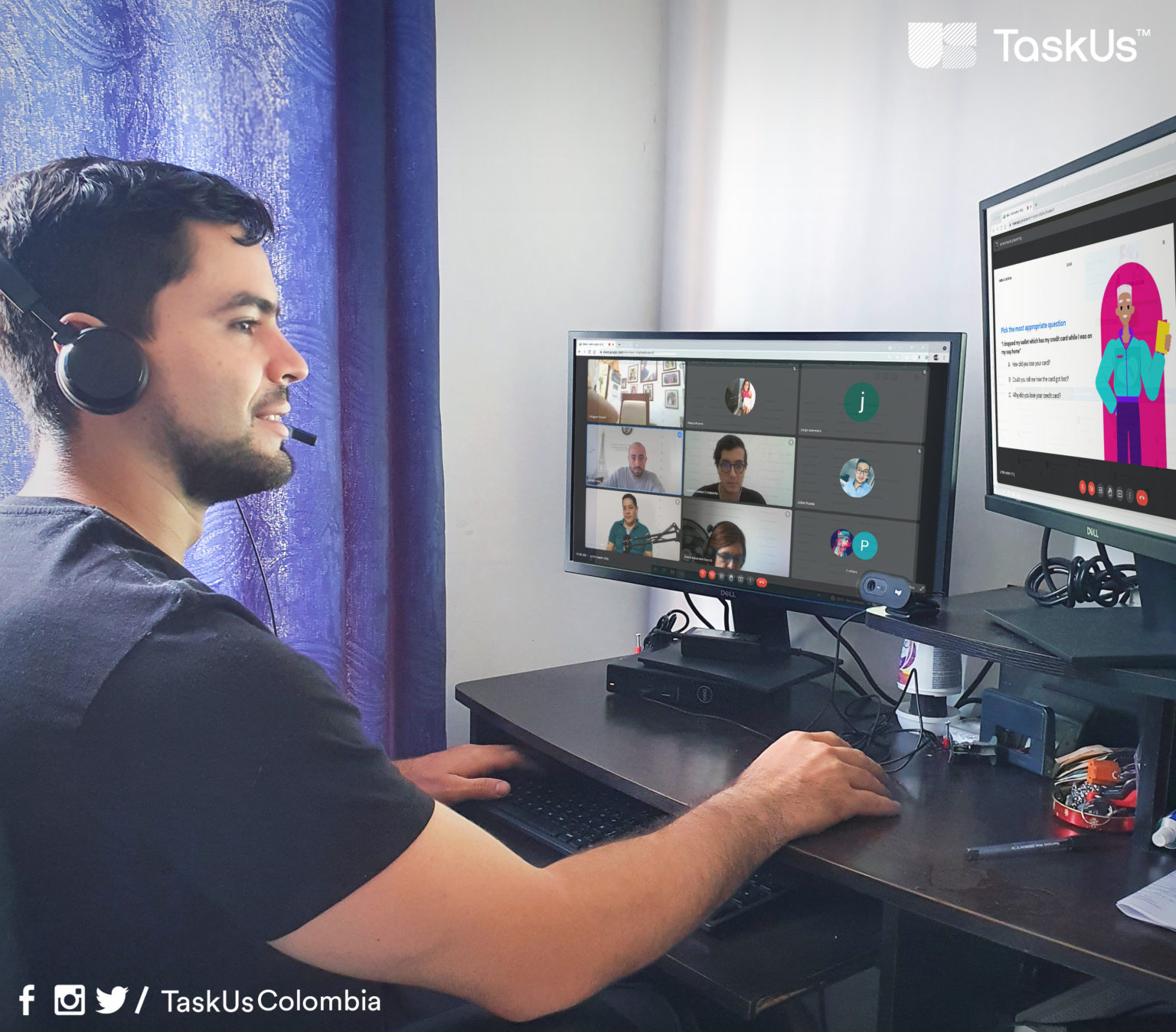 TaskUs Colombia crea cientos de empleos y fortalece el bilingüismo en ...